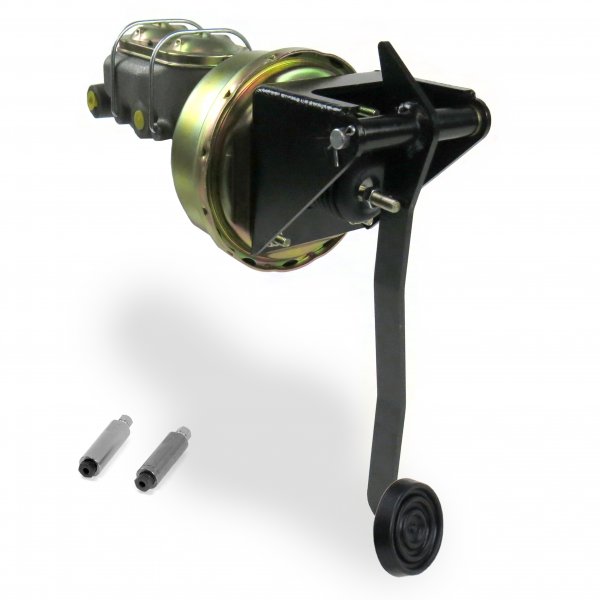 Universal 7” Single Power Brake Pedal Kit ST Under Dash Disc/Disc 3 ...