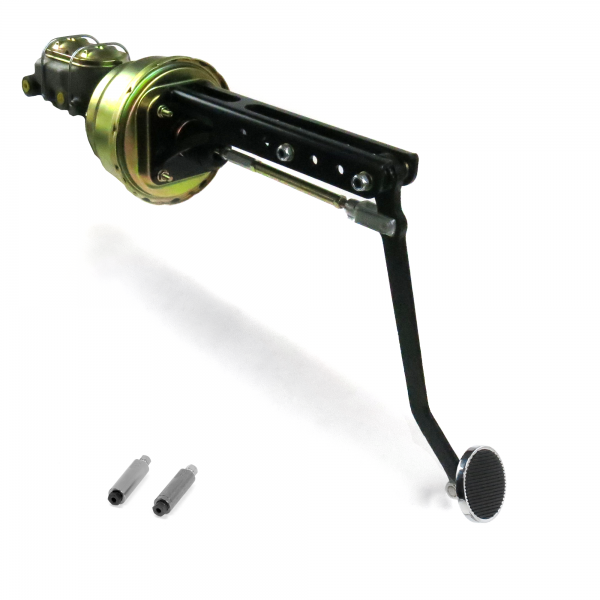 Universal 7” Dual Power Brake Pedal Kit RT Adjustable Drum/Drum 3 ...